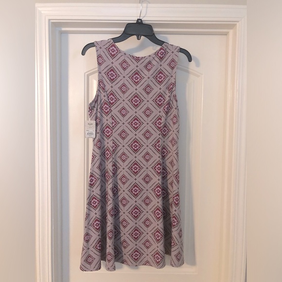 Mudd | Dresses | Nwt Mudd Sleeveless Purple Dress With Crisscrossed ...